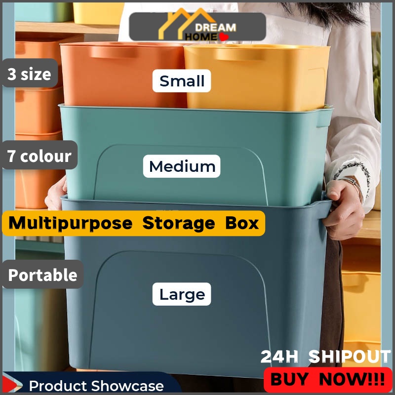 Dream Home Container Storage Box Clothes Plastic Toy Large Storage Box ...