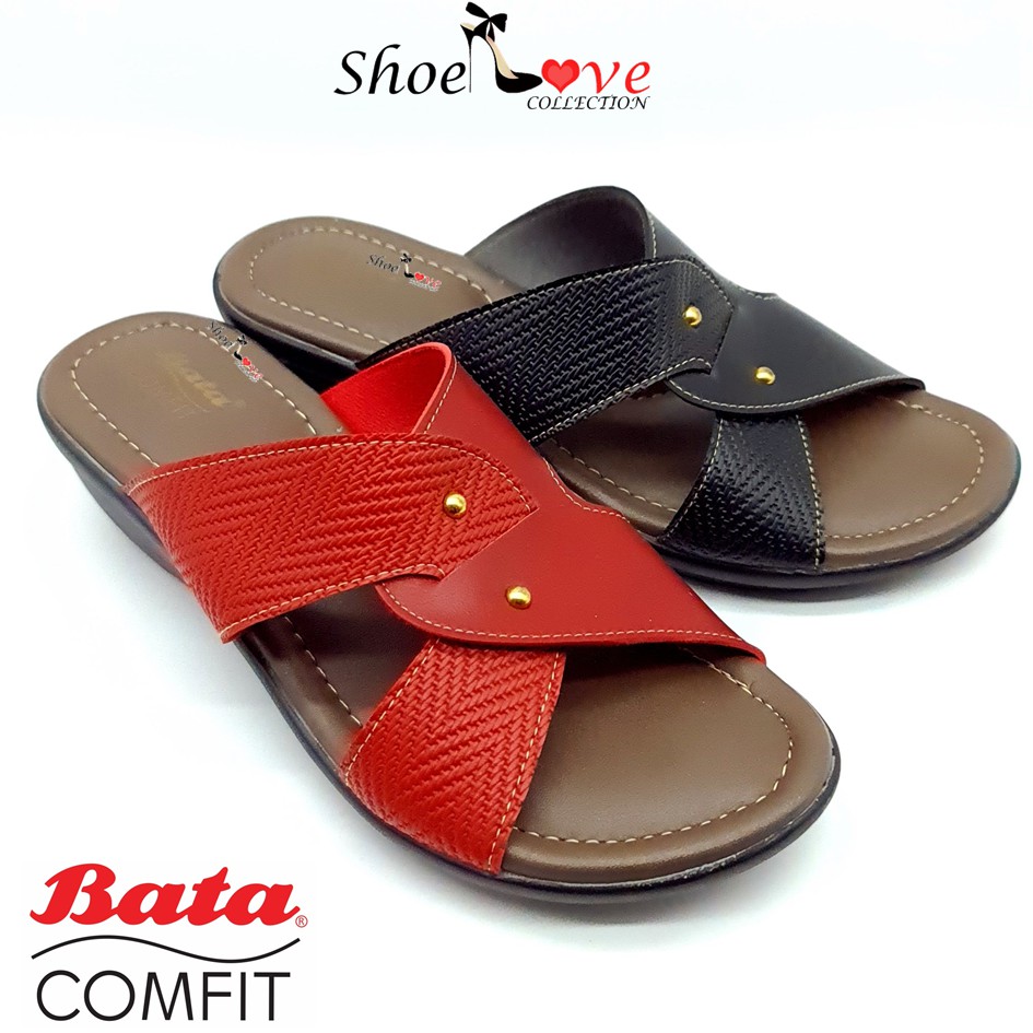 🌟OFFER CLEARANCE🌟 Selipar Wanita Bata Comfit Women Comfort Sandal ...