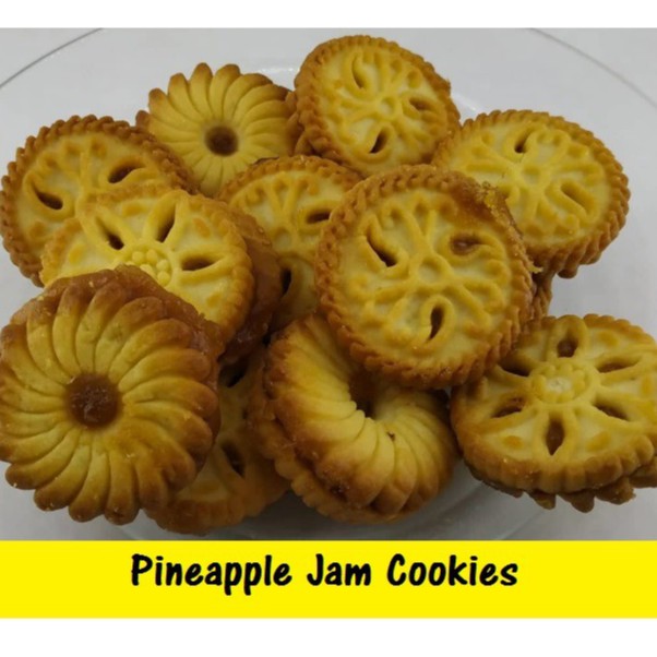 Biskut Jem Nanas / Nenas / Pineapple Cookies / Hup Seng / Biskut ...