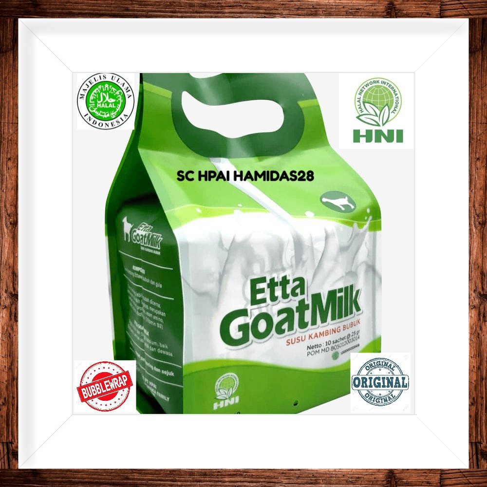 Original goat milk etta goat milk | egm | hni - hpai | BeeCost