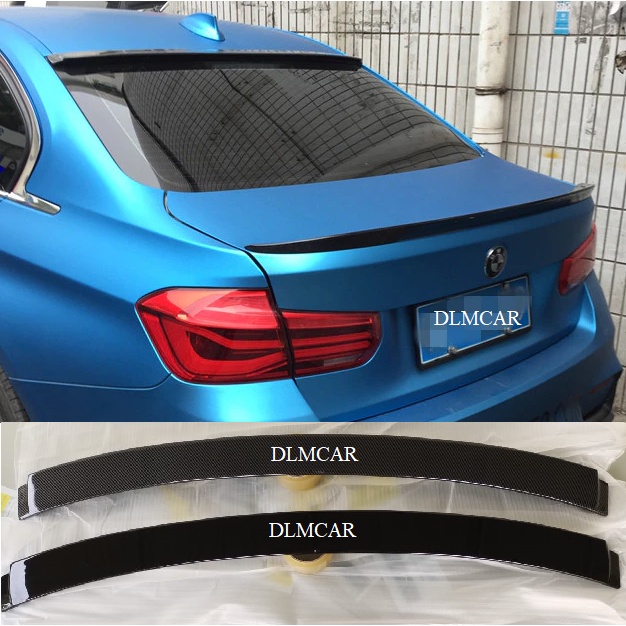 [READY STOCK] F30 roof spoiler with CARBON FIBER OR GLOSS BLACK (plug ...