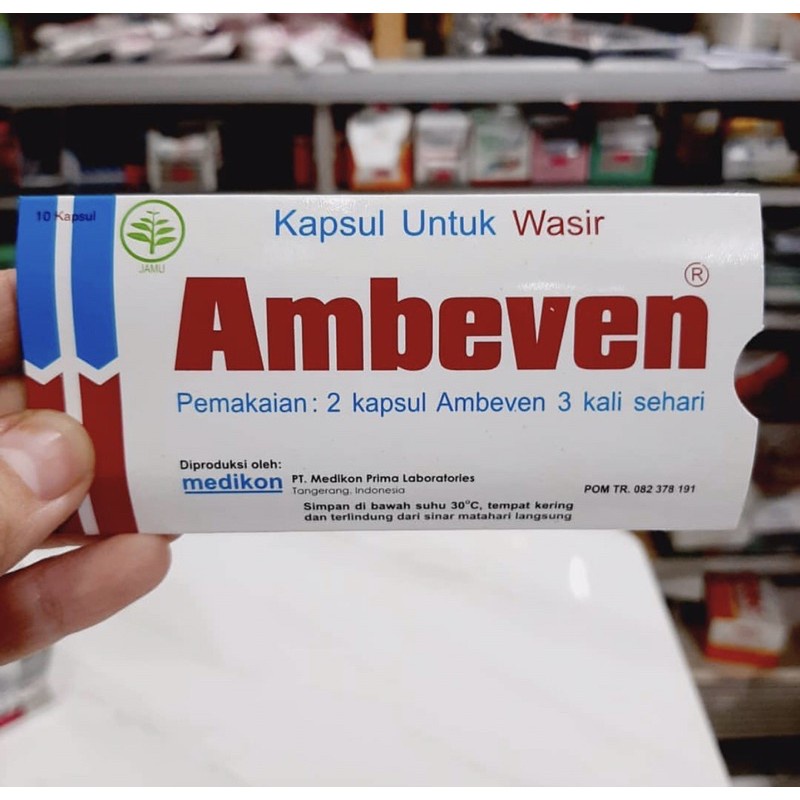 Kapsul buasir Ambeven @10'Kapsul | Shopee Malaysia