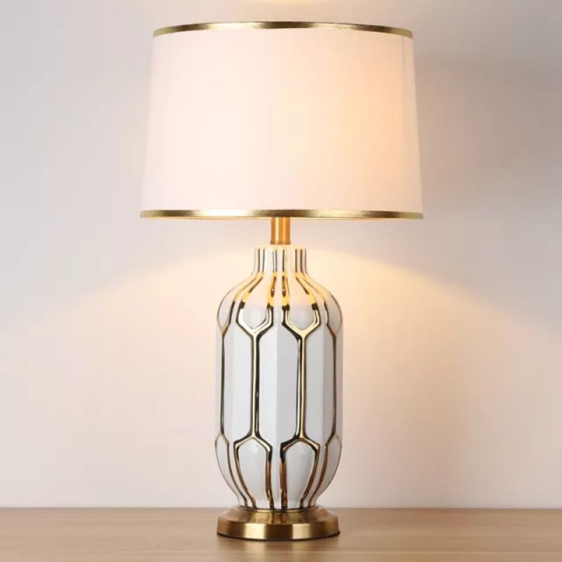 lampu meja ceramic lampu bilik tidur table lamp desk lamp | Shopee Malaysia