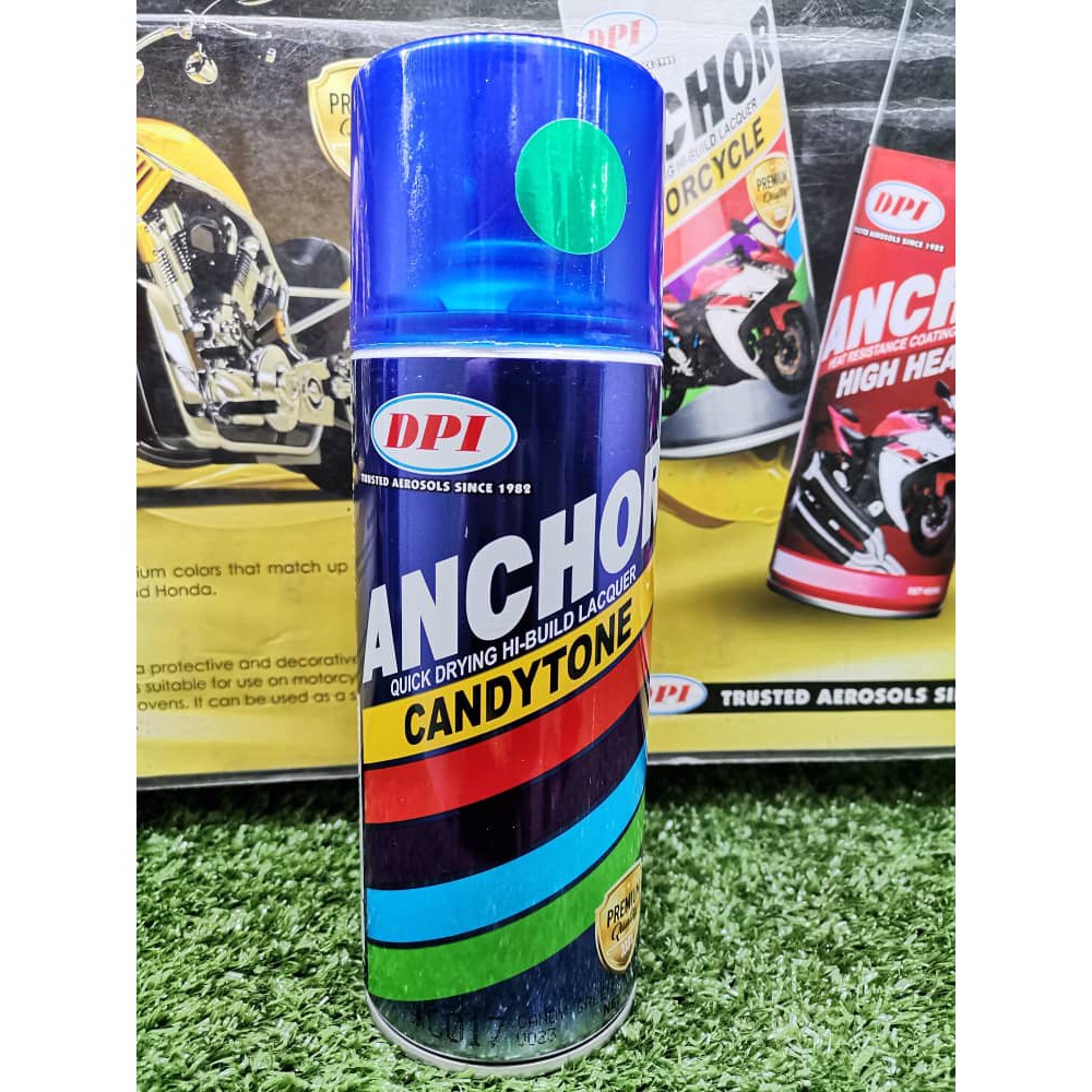 ANCHOR C017* C017 Candy Green Candy Hijau Candy Tone Can Spray Paint ...