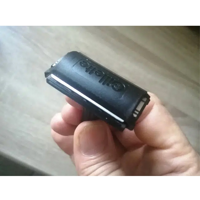 Gillette Shaver Super Click 1Set With Blade Pencukur Jagut Eash Wash ...