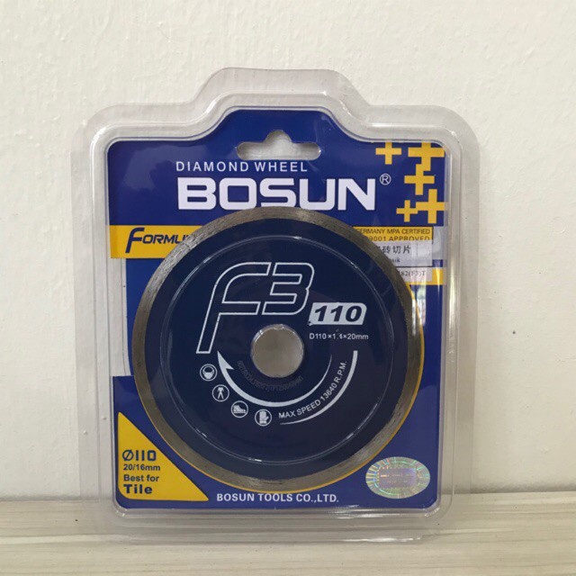 [100% ORIGINAL] Bosun 4" Cutting disc Diamond wheel | Shopee Malaysia