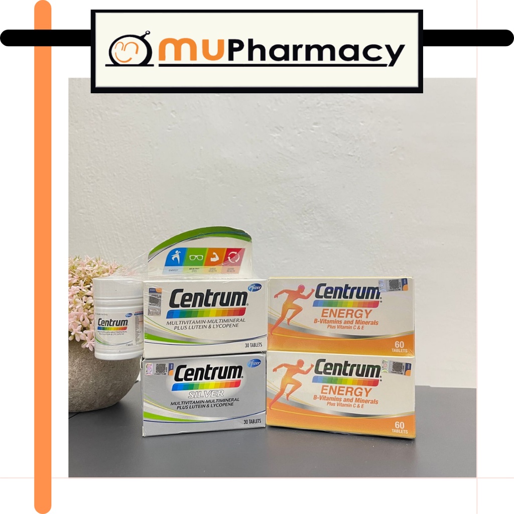 Centrum 30's / Centrum Silver 30's/ Centrum Energy 60's/ Centrum Energy ...