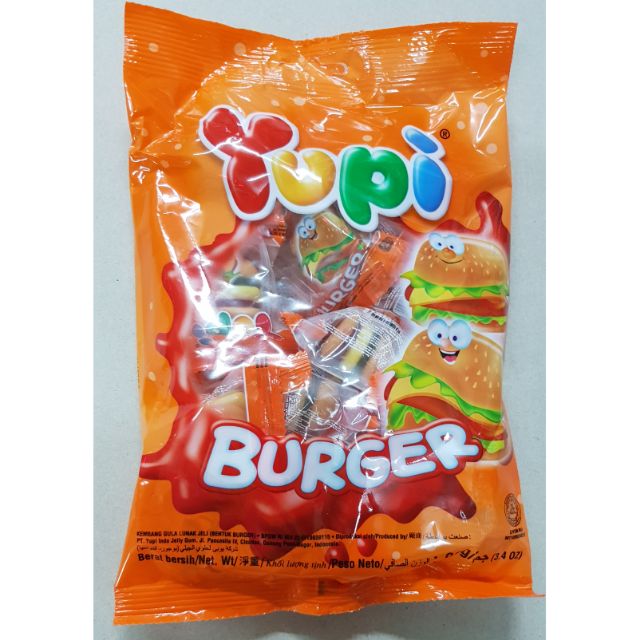 Yupi Mini Burger Gummy / Yupi Soft Candy 96g | Shopee Malaysia