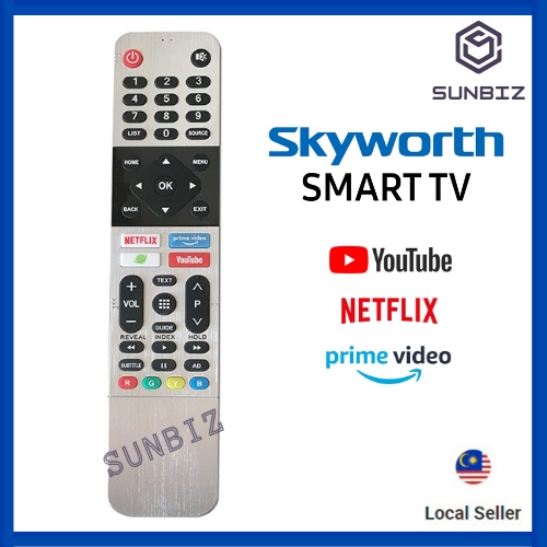 Skyworth Smart TV remote control replacement | Shopee Malaysia