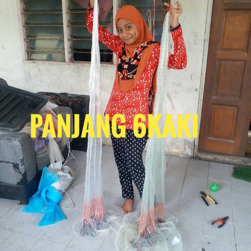 mini jala ikan dan udang 6kaki dr.jala. | Shopee Malaysia