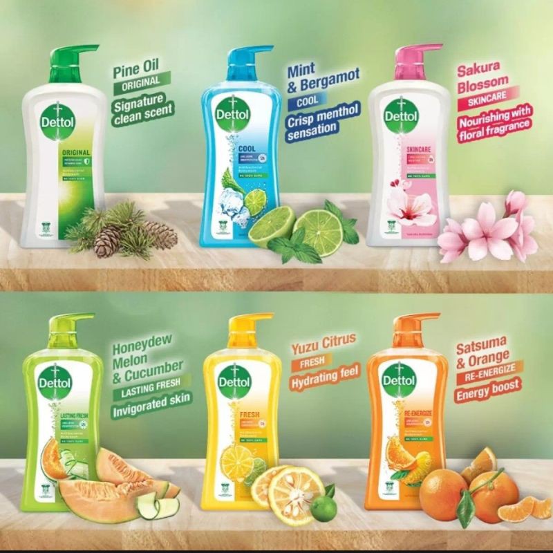 Dettol Shower Gel 950g Shopee Malaysia