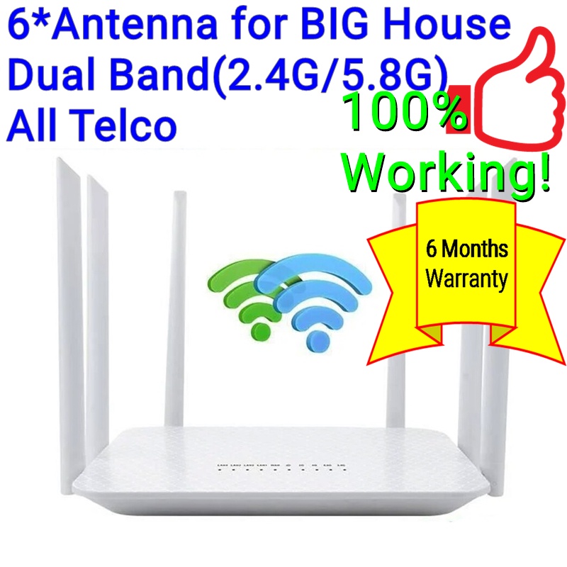 (6*Big Antenna Strong Signal) Unlimited Hotspot Modified 4G LTE Smart ...