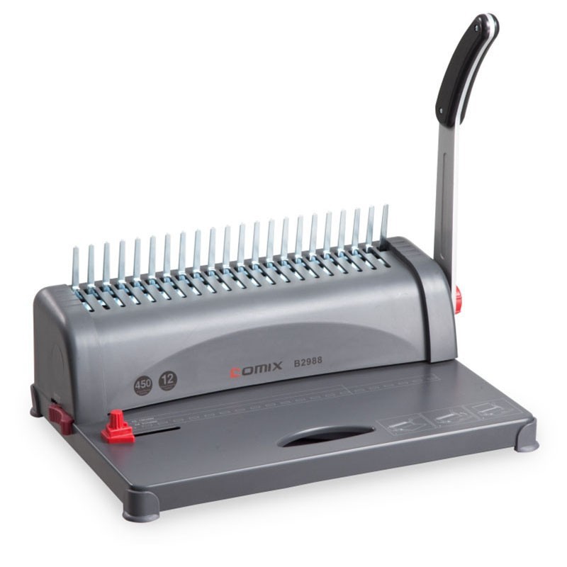 3 In 1 Metal Comb Binder Binding Machine 2 Years Warranty Shopee