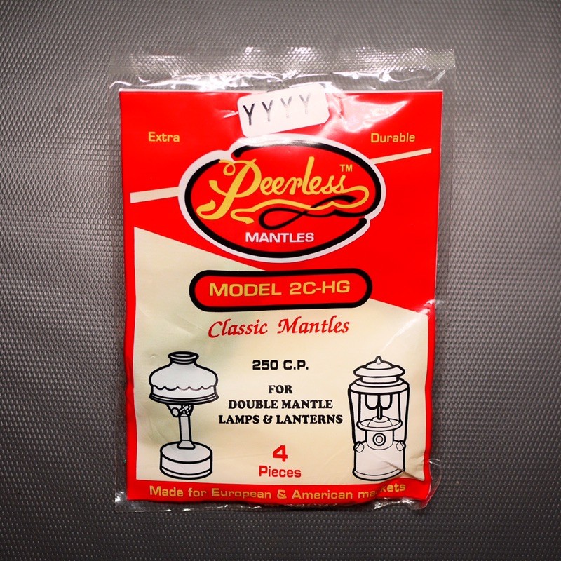 Peerless Mantle 2C-HG 250cp (4pcs/pack) | Coleman #21 equivalent ...