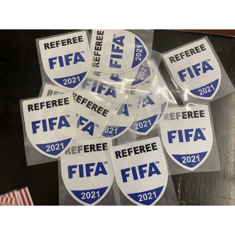FIFA Referee 2021 Iron On Logo Sticker | Patch | Shopee Malaysia
