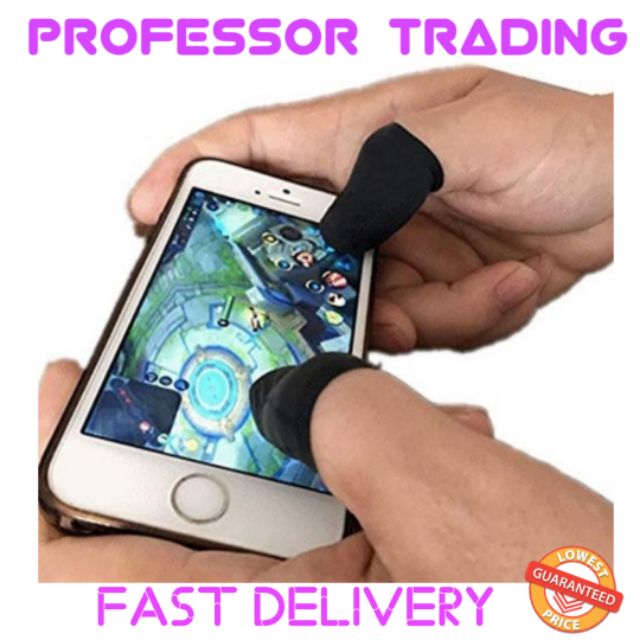 2Pcs Game Controller Phone Gaming Sweatproof Gloves Mobile Finger ...