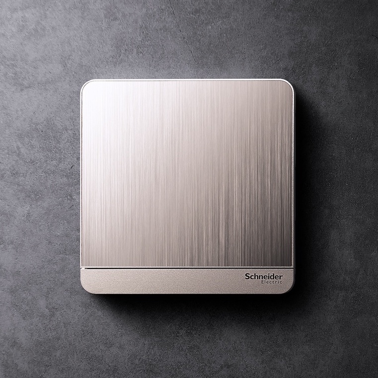 Schneider AvatarOn Series Switches - Metal Gold Hairline | Shopee Malaysia