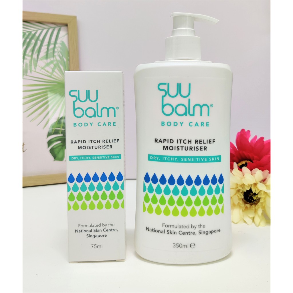 SUU BALM RAPID ITCH RELIEF MOISTURISER (75ML/350ML) | Shopee Malaysia