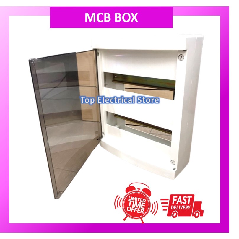 TC (THAM CHEE) SURFACE PVC MCB DB BOX 26 WAY TRANSPARENT COVER CONSUMER ... TC (THAM CHEE) SURFACE PVC MCB DB BOX 26 WAY TRANSPARENT COVER CONSUMER ...