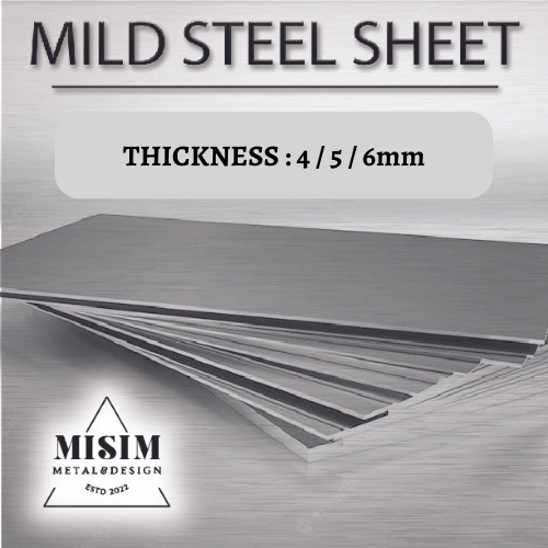 Mild Steel Plate Papan Besi Thickness 4mm | 5mm | 6mm | Shopee Malaysia