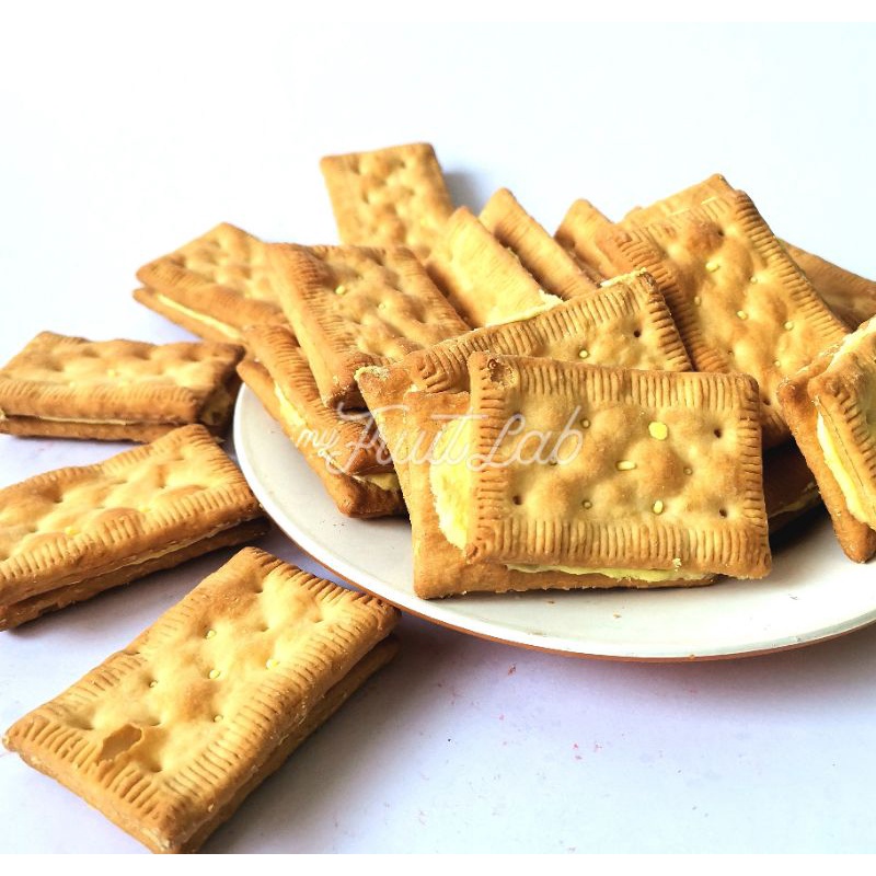 [Biskut Timbang 30g - 35g] Biskut Berkirim Lemon / Halal / 古早味饼干 ~ 柠檬饼 ...