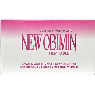 NEW OBIMIN (30 FILM TABLETS) | Shopee Malaysia