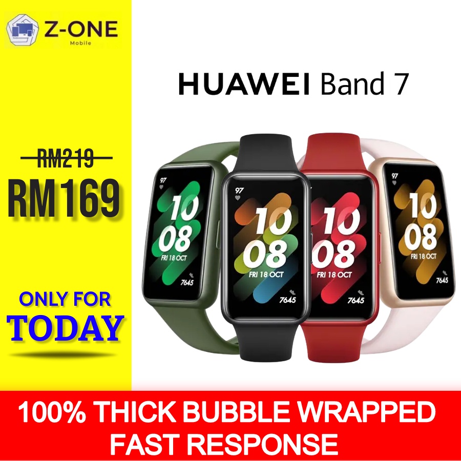 Huawei Band 7 | Health and Fitness Tracker | Stress Monitoring | 96 ...