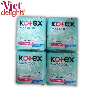 Kotex MAXCool Sanitary napkin - with Thin Wings sanitary pad 8 pieces [23cm] with Macro Cooling ...