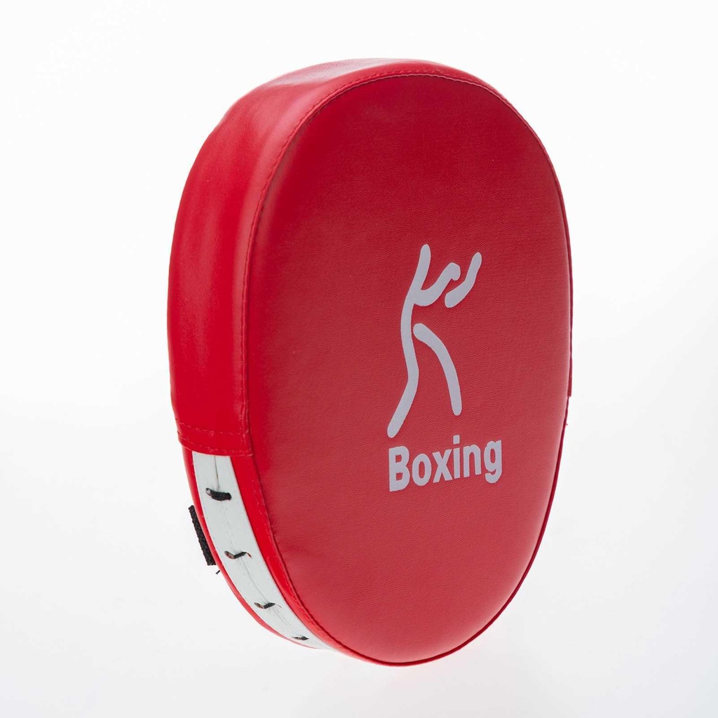 Boxing Punching Mitt PU Leather Thick Foam Curved Focus Target Pad ...