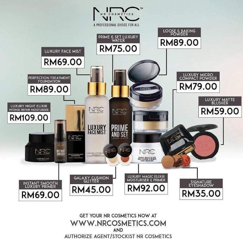 NR Cosmetics Makeup Set Murah Berkualiti | Shopee Malaysia
