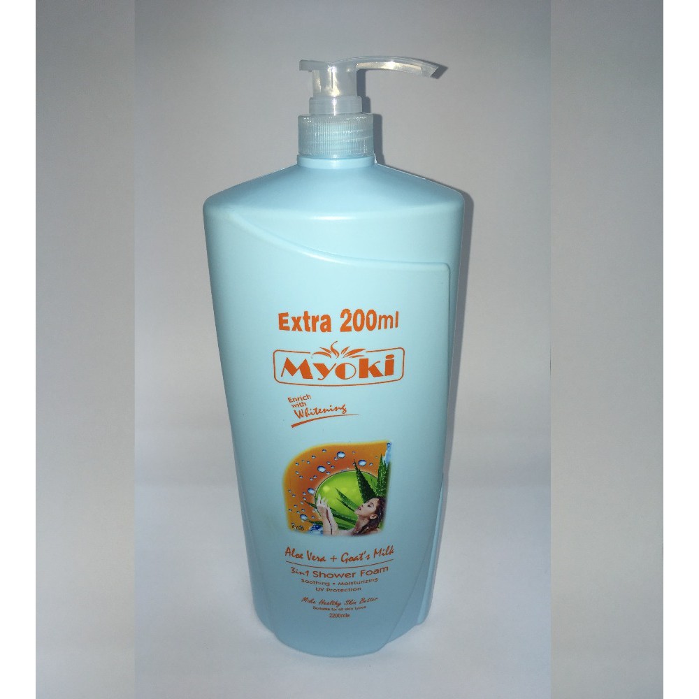 Myoki Pomelo + Goat's Milk Shower Foam 2200ml | Shopee Malaysia