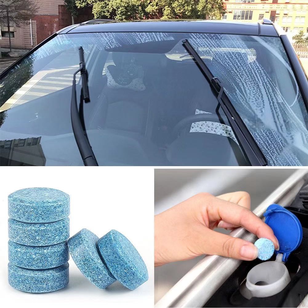 Glass water car wiper water effervescent tablet concentrated car wiper ...