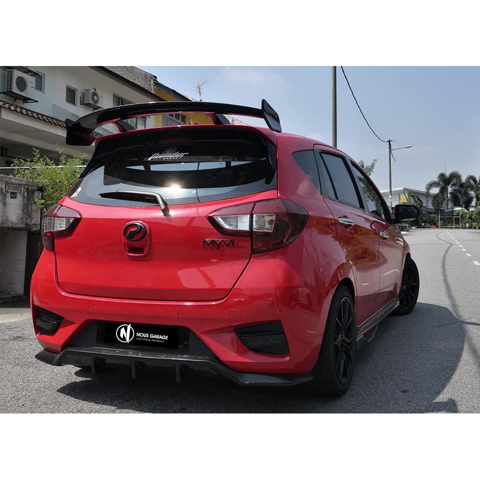 [ Myvi Gen3 ] - MZ Spoiler design "ABS MATERIAL" by NOUS GARAGE ...