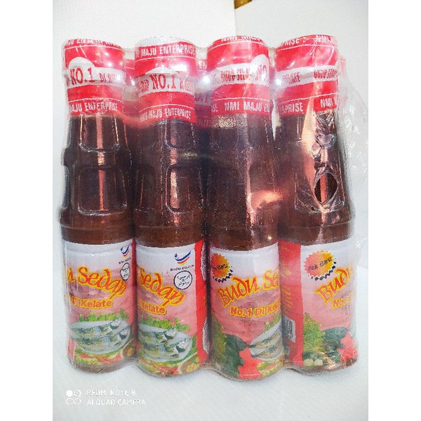 BUDU CAP BUDU SEDAP NO 1 KELATE BOTOL PLASTIK 1 DOZEN | Shopee Malaysia