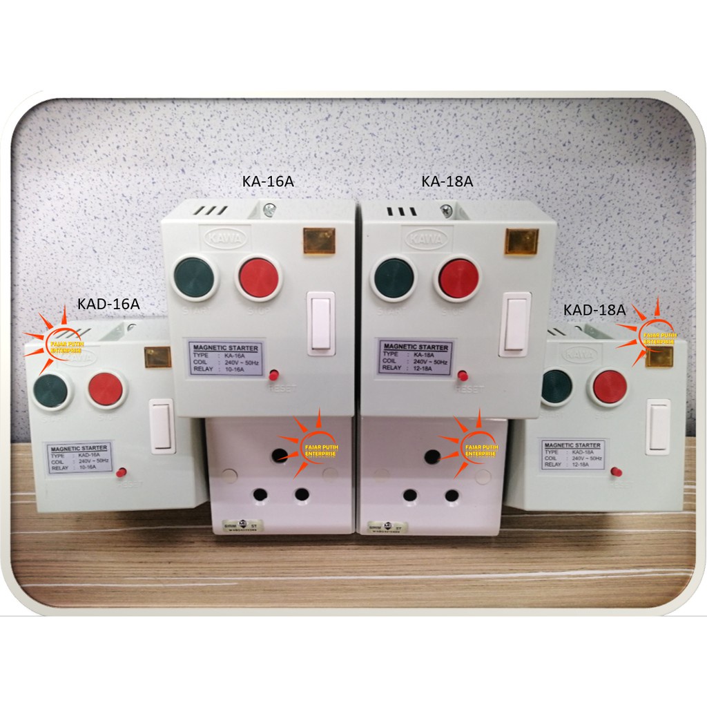 KAWA MAGNETIC AIR COND STARTER KAD-18A/KAD-16A/KA18A/KA16A | Shopee ...