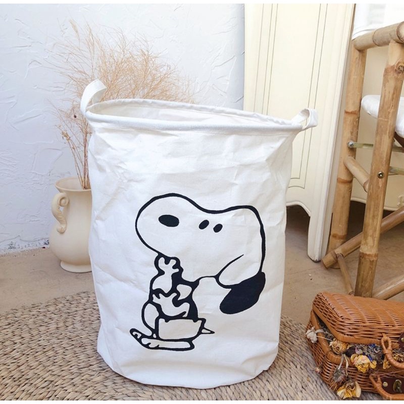 (Ready Stock) SNOOPY Laundry Bag | Shopee Malaysia