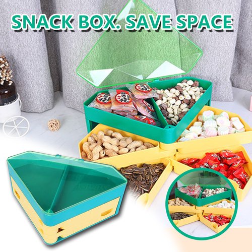 [Ready Stock] CNY DIAMOND Shape Storage Box Candy Box Candy Tray ...