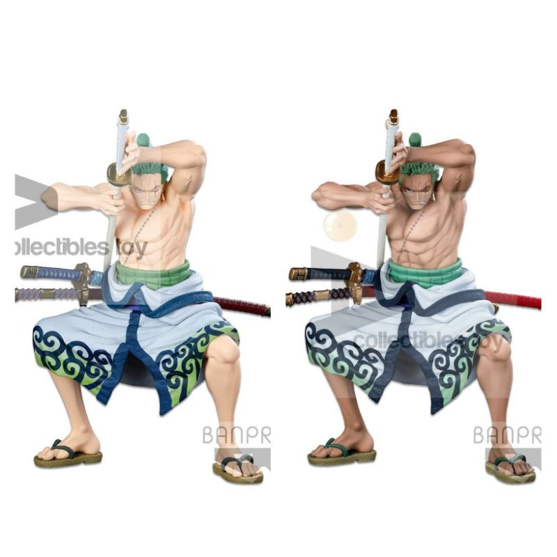 BANPRESTO ONE PIECE SUPER MASTER STAR PIECE X BWFC RORONOA ZORO ...