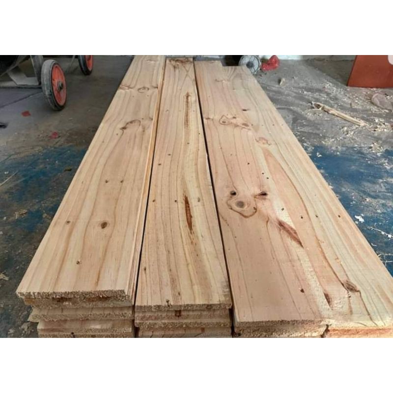 kayu pine pallet lebar 6in dan 4in tebal 18mm | Shopee Malaysia