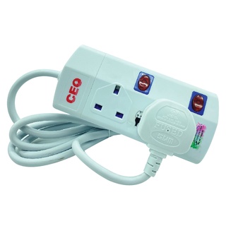 (SIRIM APPROVED) 2 GANG 2 METER Trailing Socket Extension Plug ...