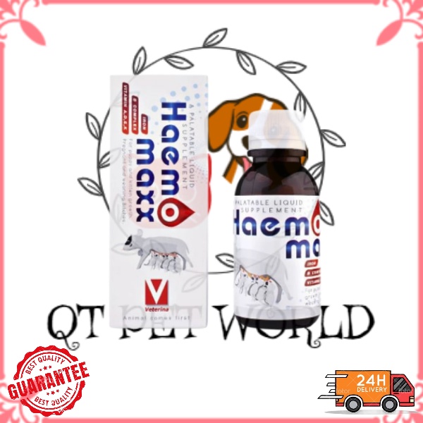 Haemomaxx A Palatable Liquid Supplement 100ml (Vitamin Tambah Susu ...