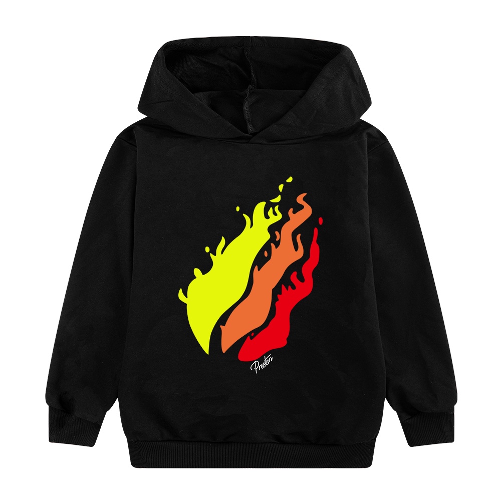 Preston playz spring cartoon boy hoodie girls jacket kids fashion ...