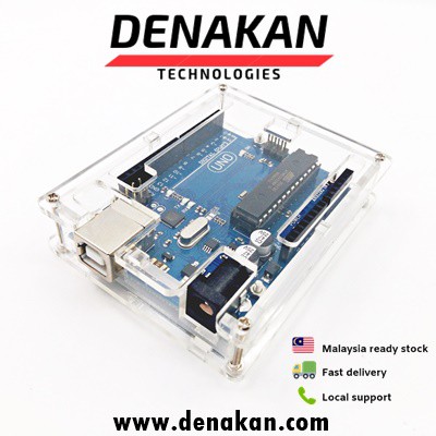 Arduino Uno Transparent Acrylic Enclosure Casing Box | Shopee Malaysia