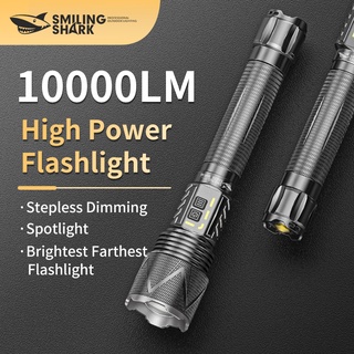 Smiling Shark SD7008 Torch Light Super Bright 10000LM LED M80 High ...