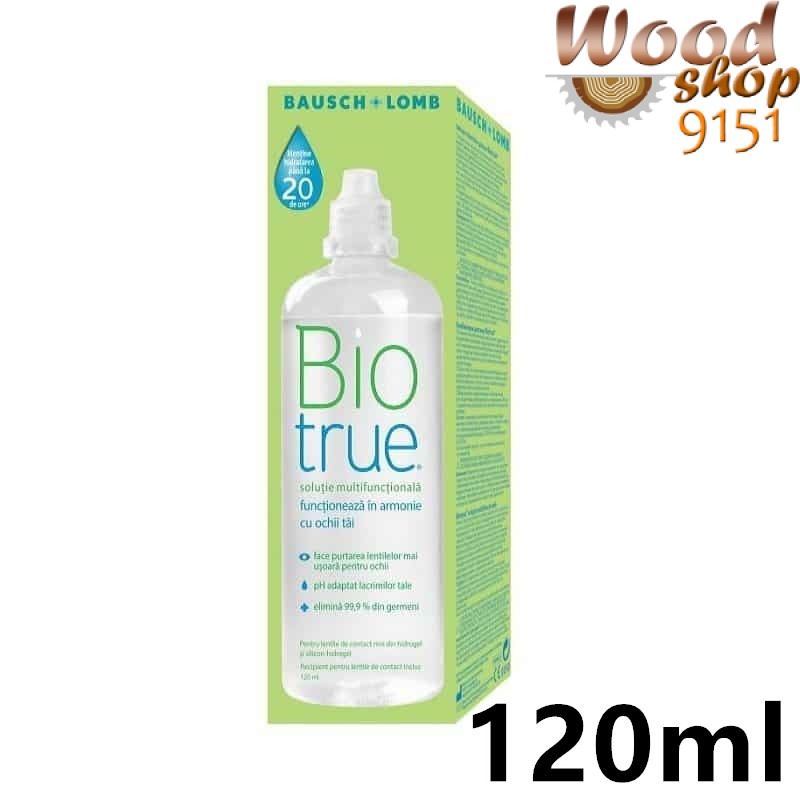 BIOTRUE SOLUTION 120ml Bausch & Lomb Multi Purpose Solution | Shopee ...