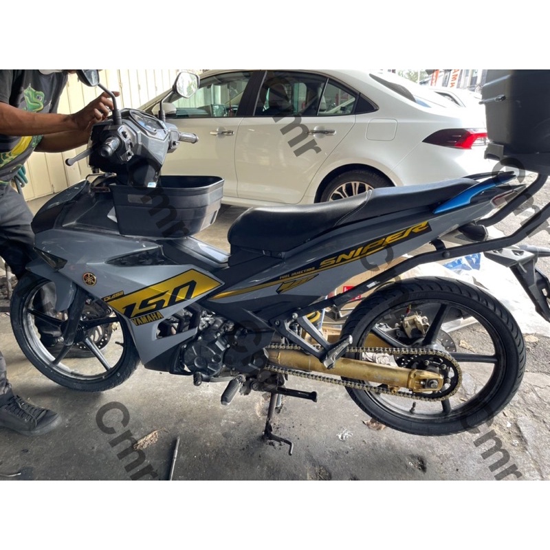 Velozi/HLD Cover Set Custom Sniper Y15ZR V1/V2 Nardo Grey Chrome ...