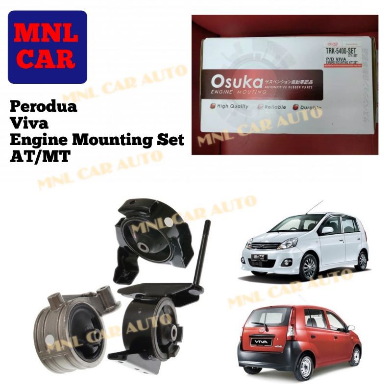 ( 1 YEARS WARRANTY ) PERODUA VIVA 660 850 VIVA 1.0 ENGINE MOUNTING SET ...