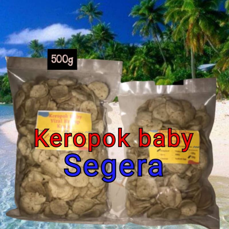 KEROPOK BABY SEGERA VIRAL KRUPP KRAPP 500grm (Baby crackers soon ...