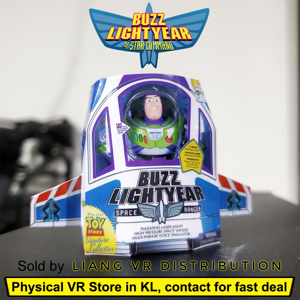 Mini Buzz Lightyear Toy Story Collectible Spaceship Box | Shopee Malaysia