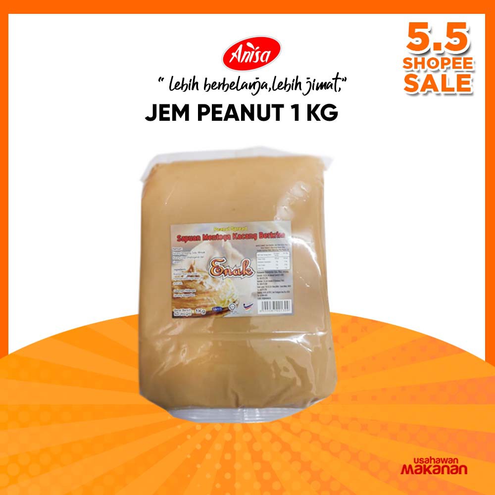 Jem Perisa Peanut/ Peanut Spread for Waffle, Bread, Donut and ect.all ...